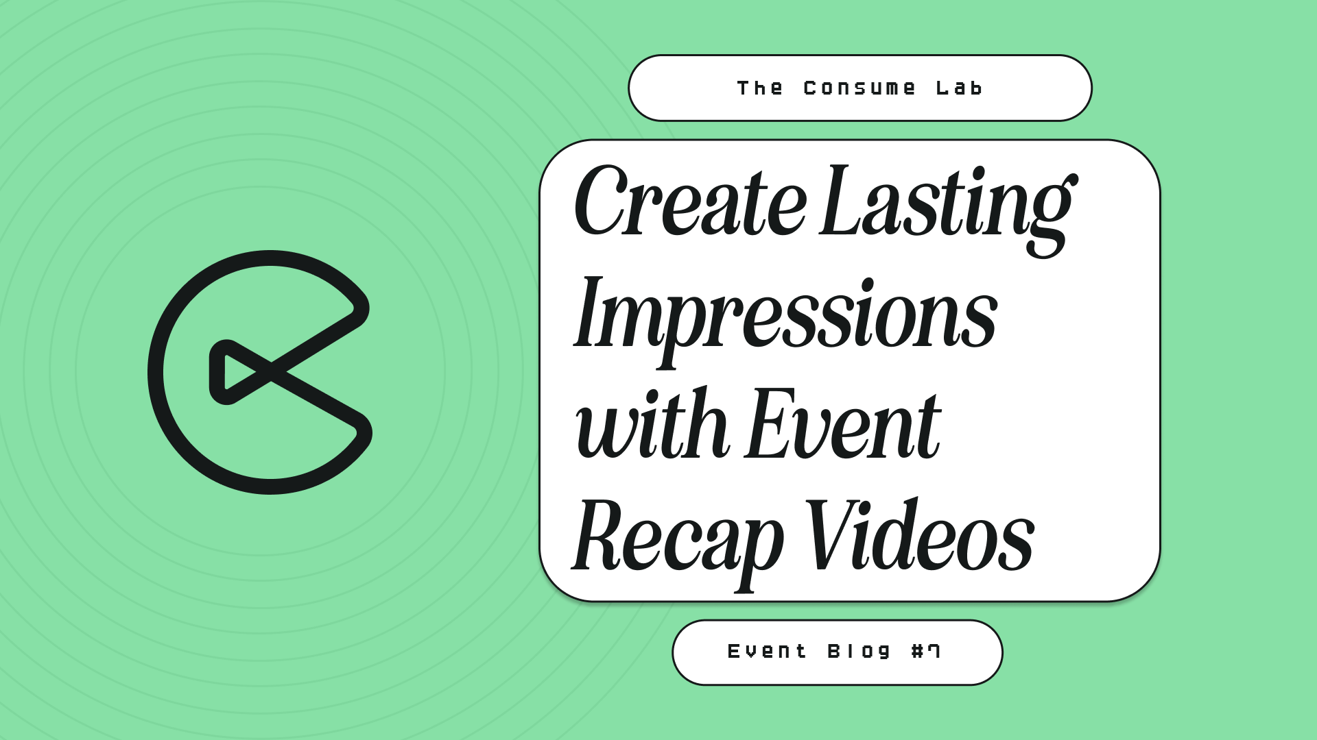 Create Lasting Impressions with Event Recap Videos